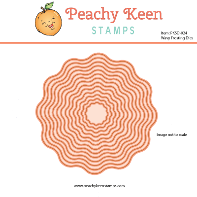 PKSD-024 Wavy Frosting Circles – Peachy Keen Stamps